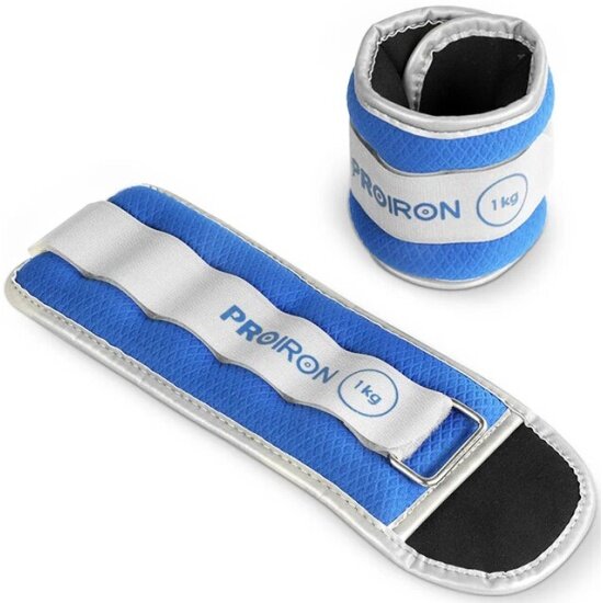 Утяжелители Proiron для рук и ног, 2 шт. по 1 кг, УТ210