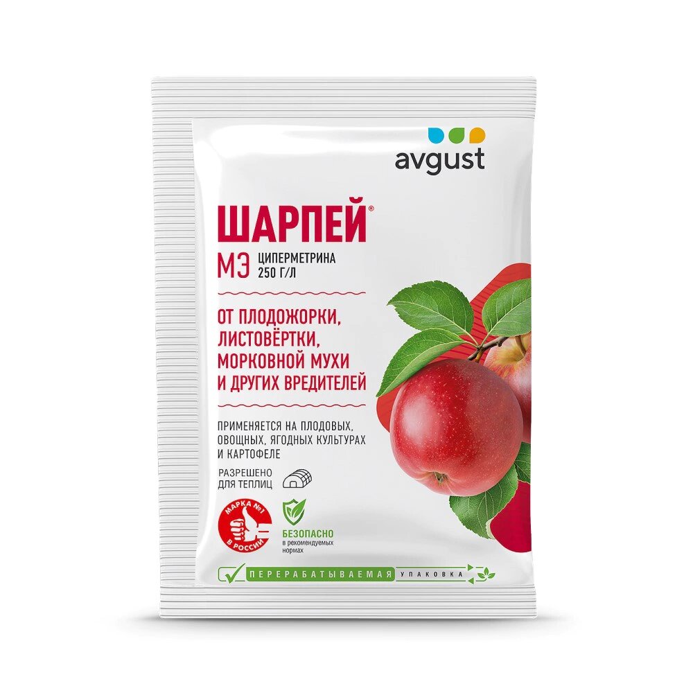 Средство от вредителей Шарпей Avgust 1,5 мл