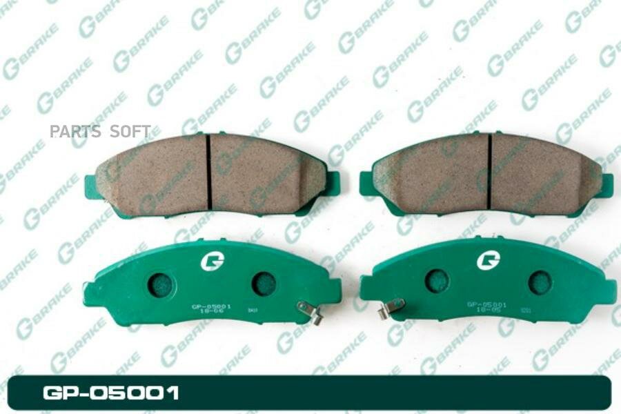 Колодки G-brake GP-05001 G-BRAKE арт. GP-05001
