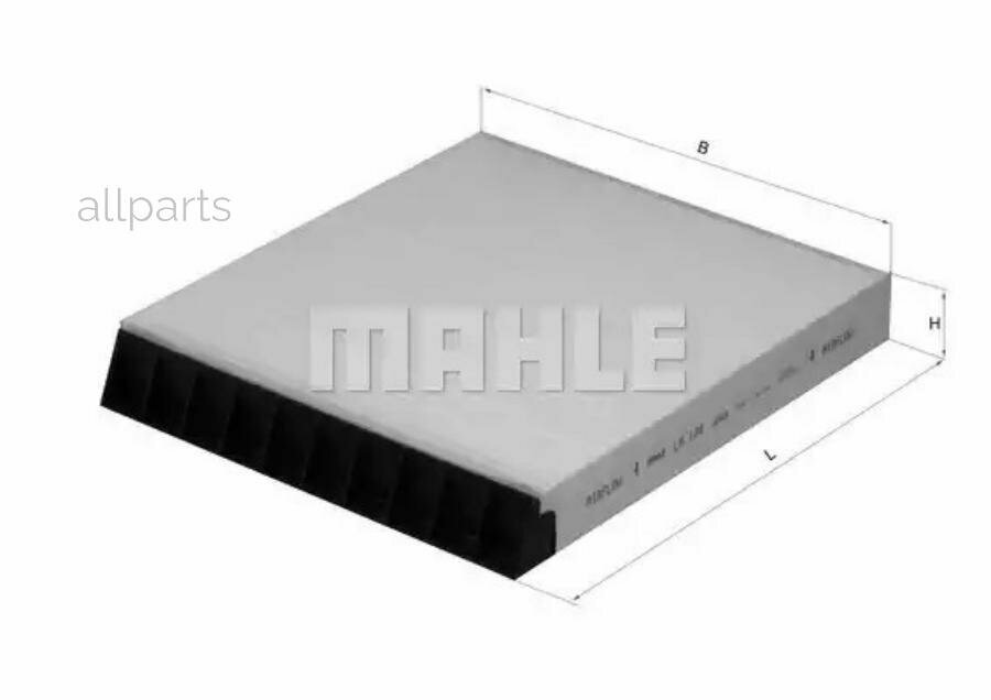 MAHLE LA134 Mahle Фильтр салонный LA 134