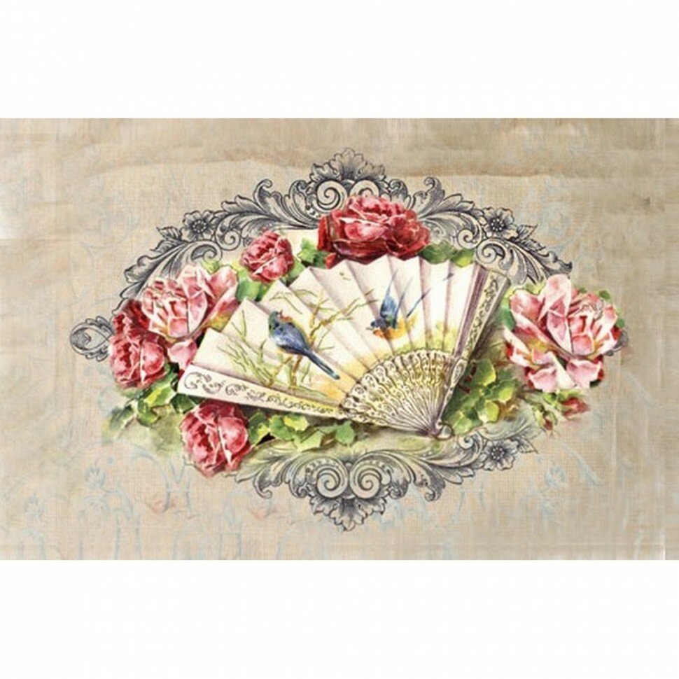 #DF3D032A Бумага для 3D декупажа 12 x 20 см Stamperia