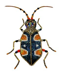 Брошь Королевство Птички & Бабочки