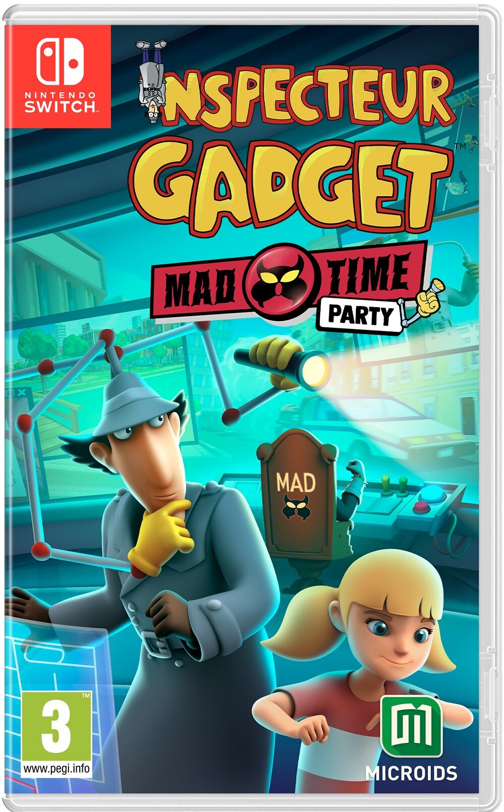 Inspector Gadget: Mad Time Party (Nintendo Switch) русские субтитры