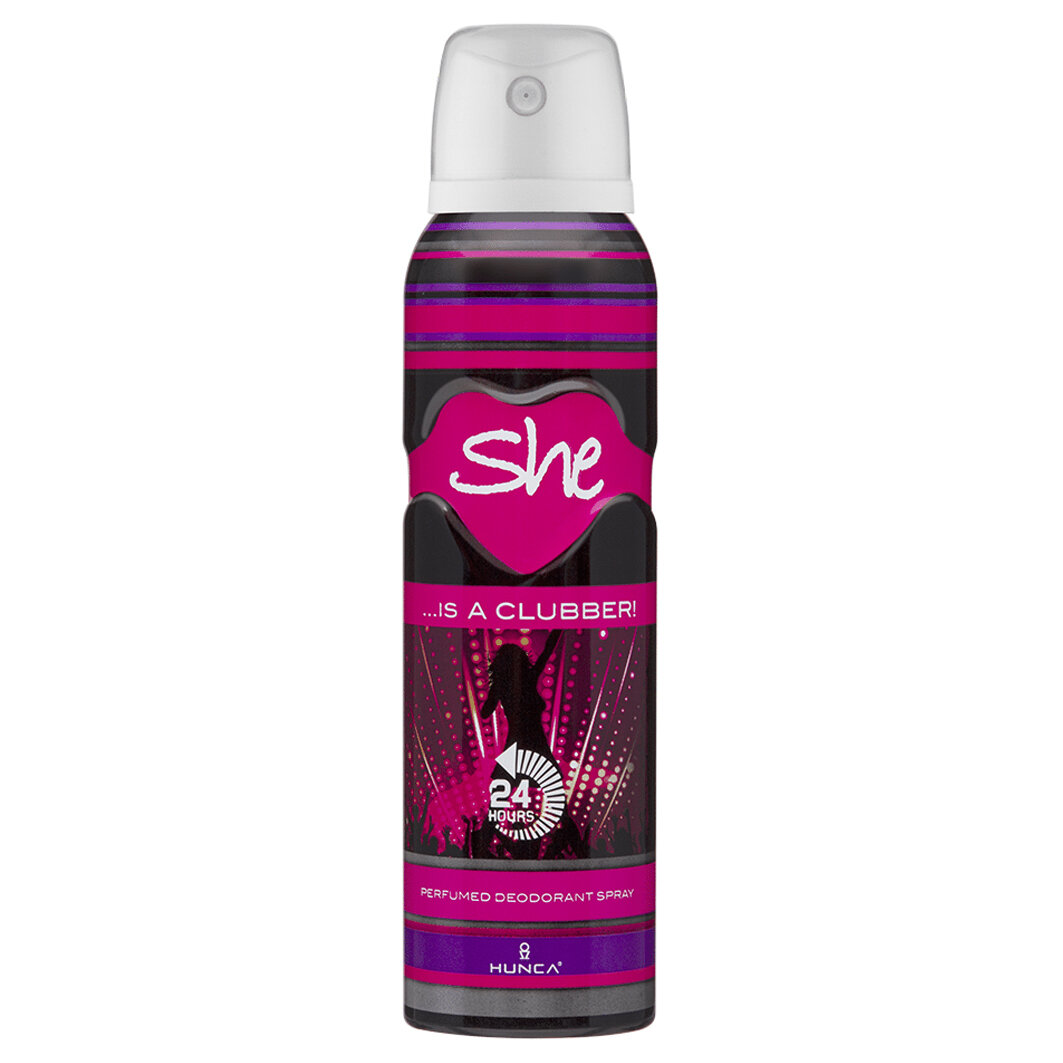 Дезодорант Hunca She Is Clubber 150 ml