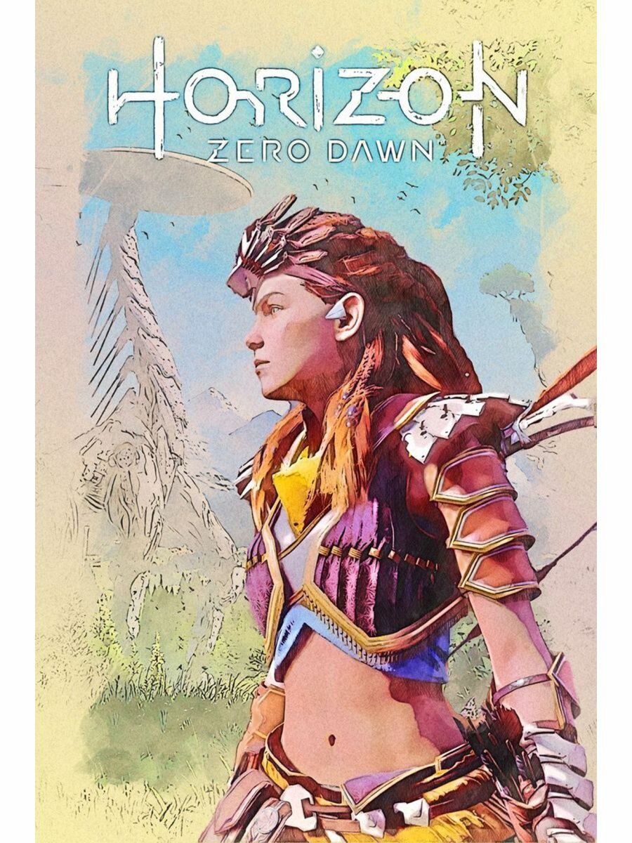 Постер "Horizon Zero Dawn. Aloy"