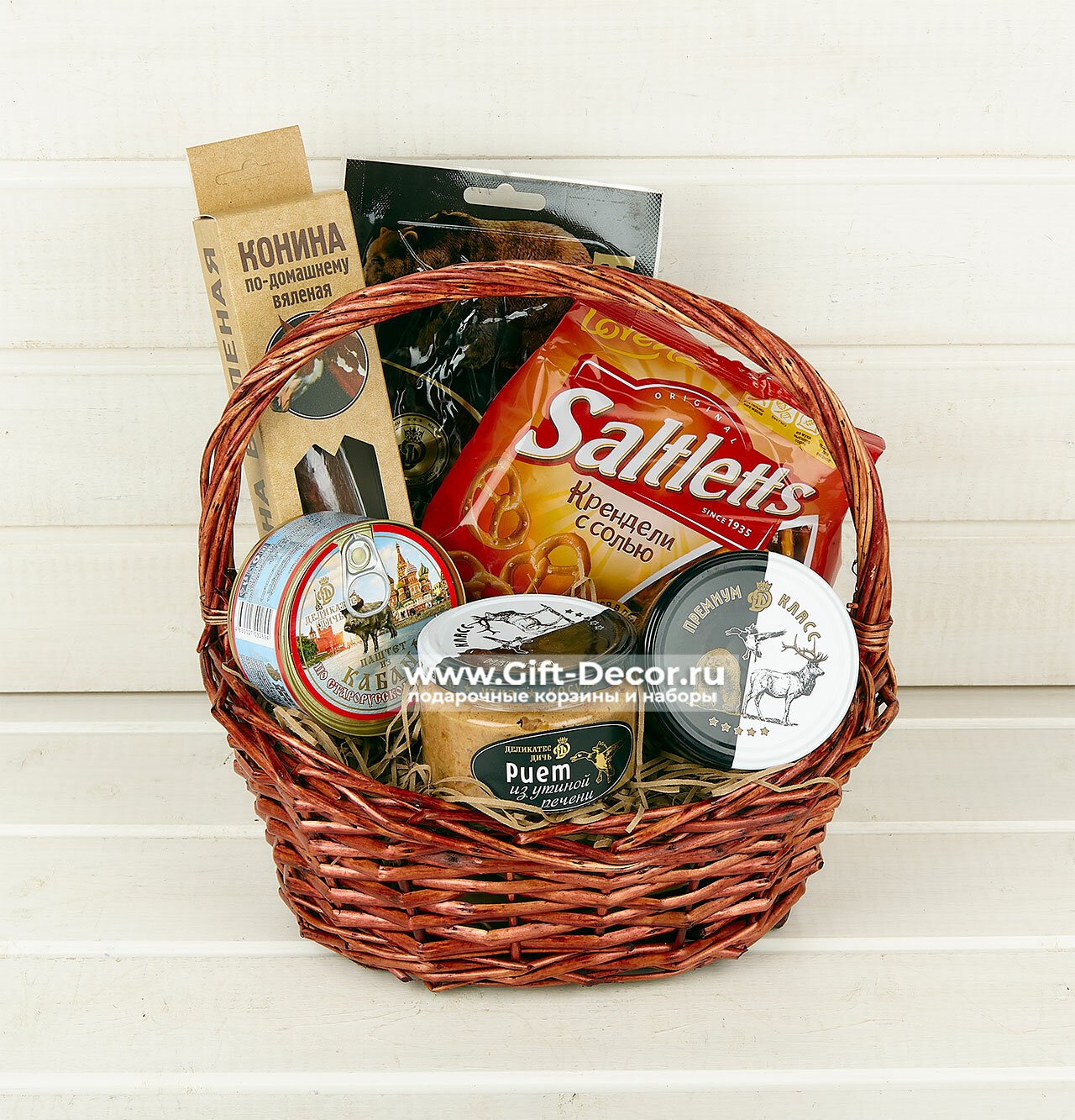 Подарочная корзина "Крендель"