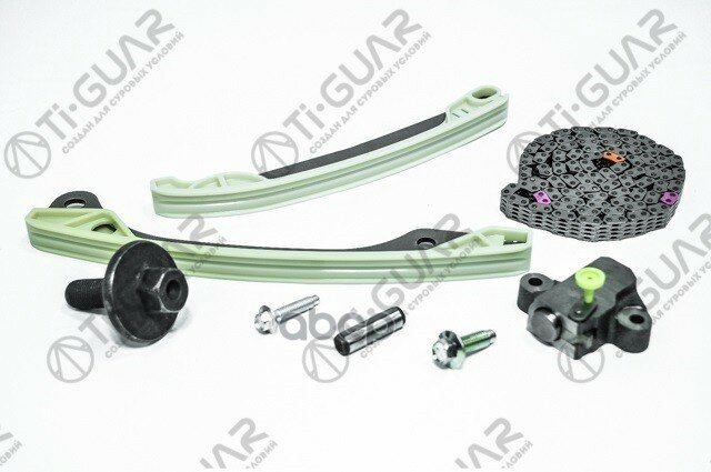 Ремкомплект ГРМ Ti-GUAR для Renault Captur Fluence Megane Arkana Logan H4M; TG-ETK-108; 130C13954R 77B0268FK Ti-Guar арт. TG-.
