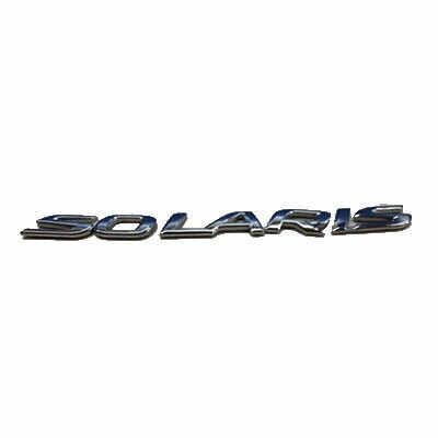 Эмблема задняя для Hyundai Solaris 2017- / арт. 86313H5000 / бренд MOBIS / OEM 86313H5000