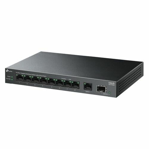 Коммутатор TP-LINK LS1210GP, неуправляемый