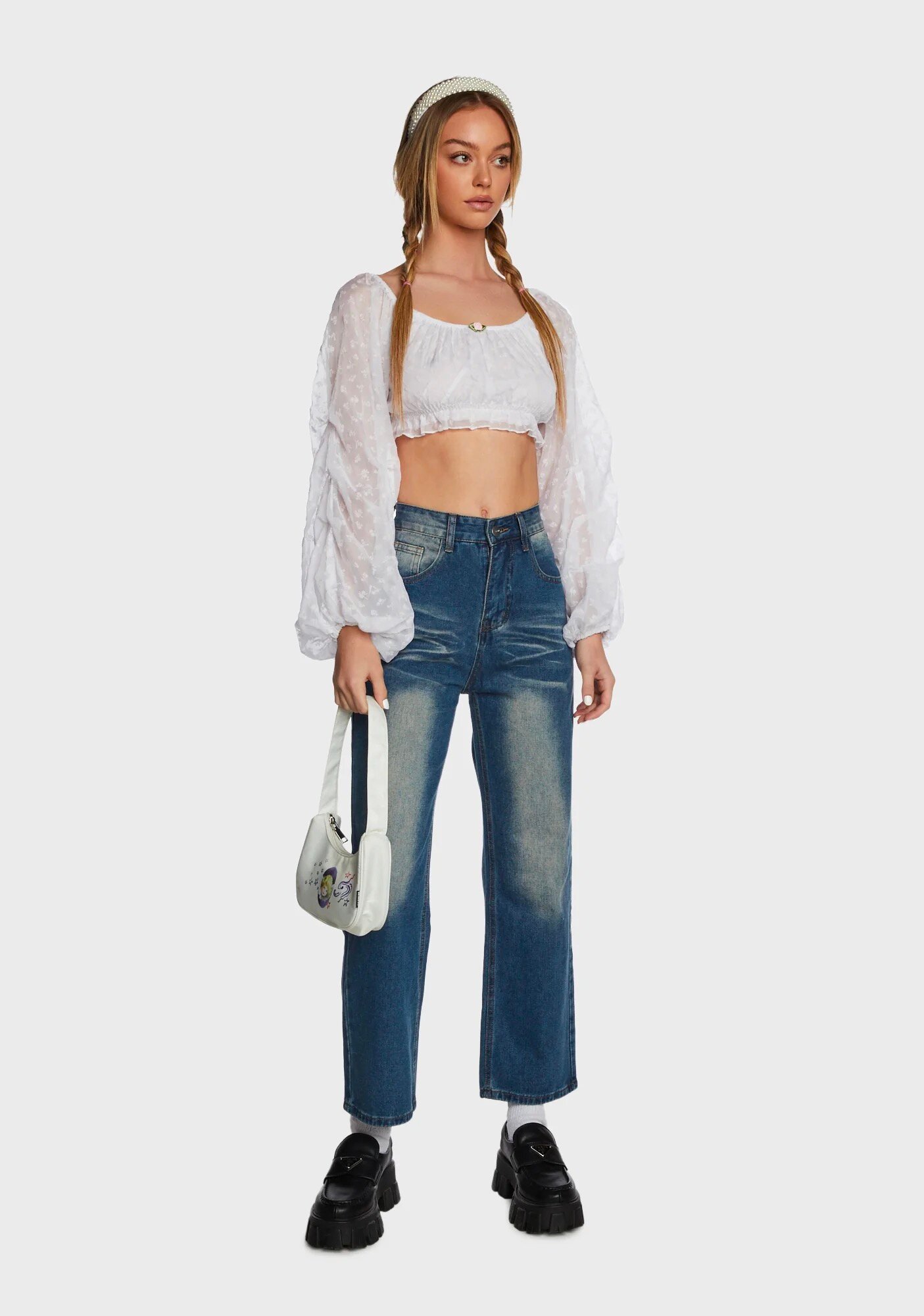 Джинсы  Джинсы ZEMETA Wash Me Out Denim, размер S, синий — фото 1