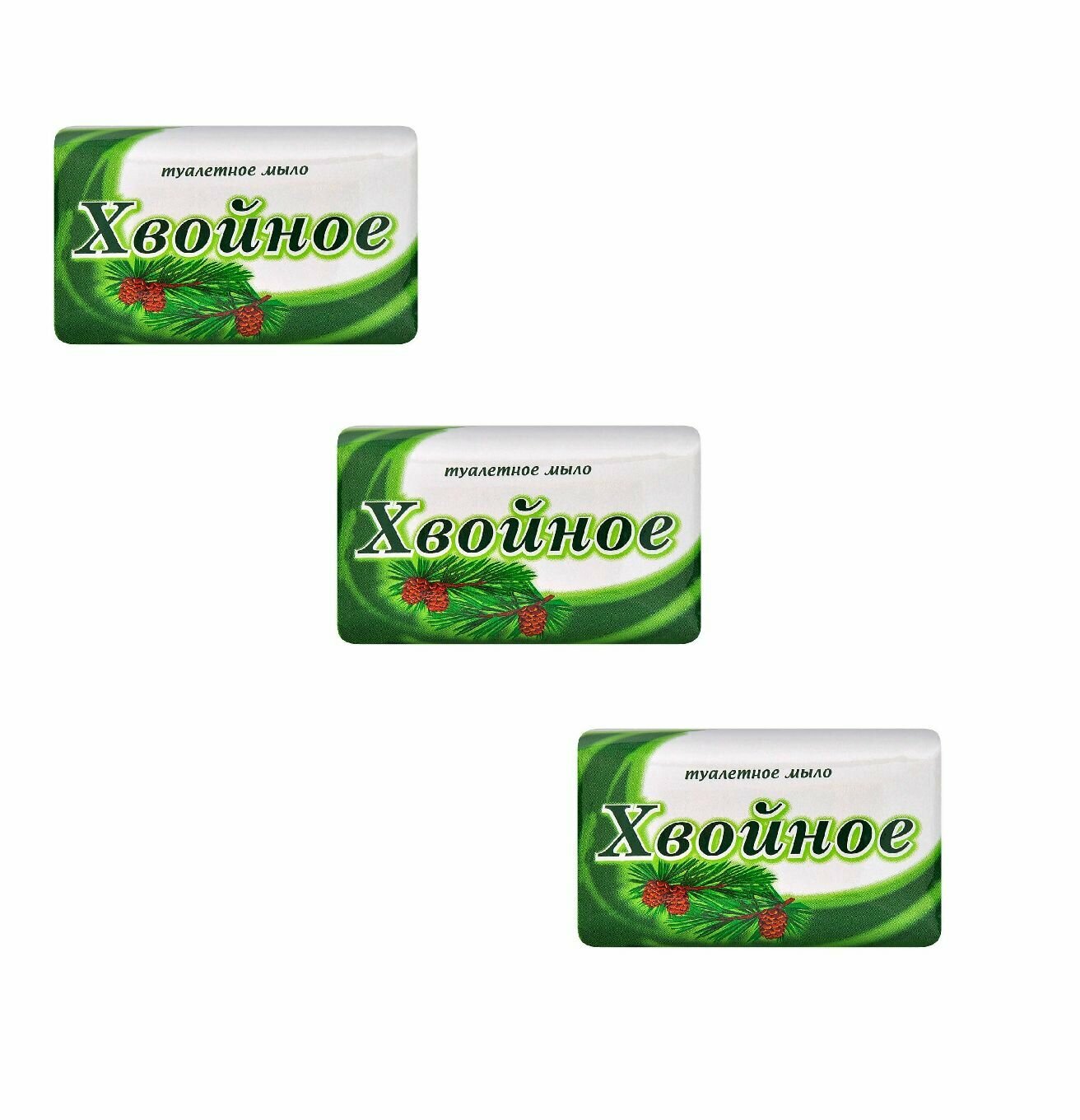 Свобода Мыло твердое, Хвойное, 175 гр, 3 шт