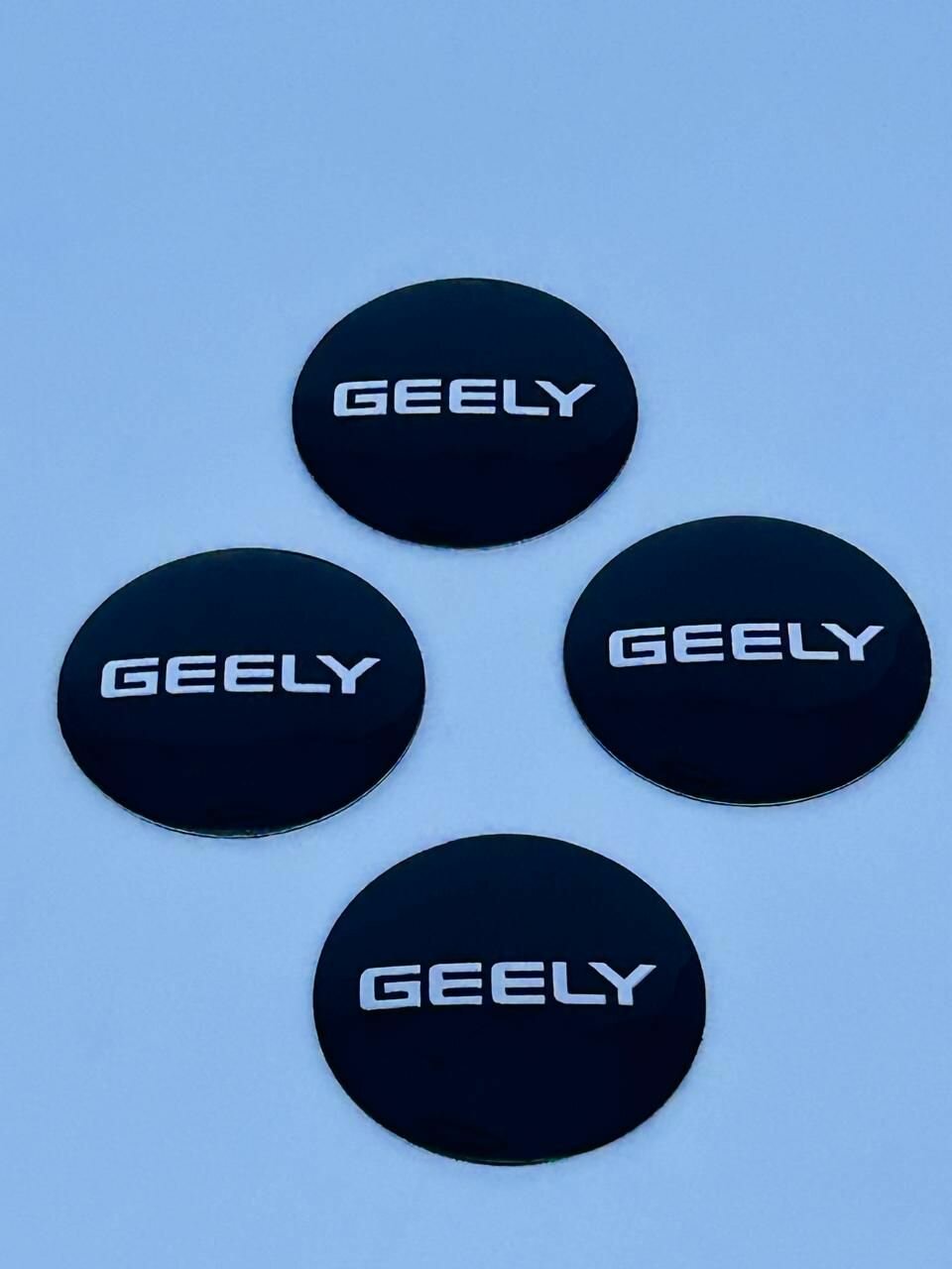 Наклейки на колесные диски Geely Алюминий 60мм