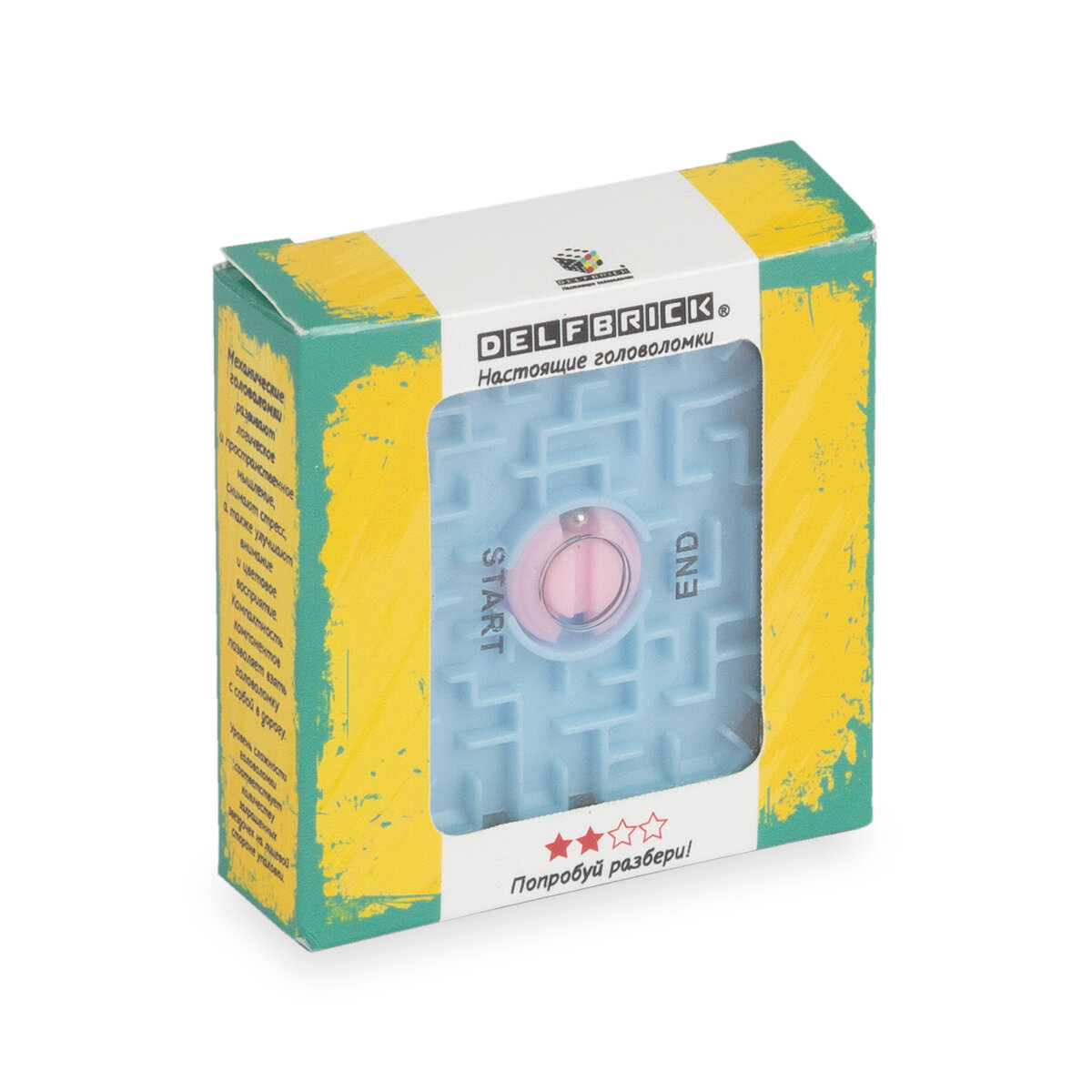 DELFBRICK DLK-11 Головоломка механическая Лабиринт 1 элемент для развития мышления