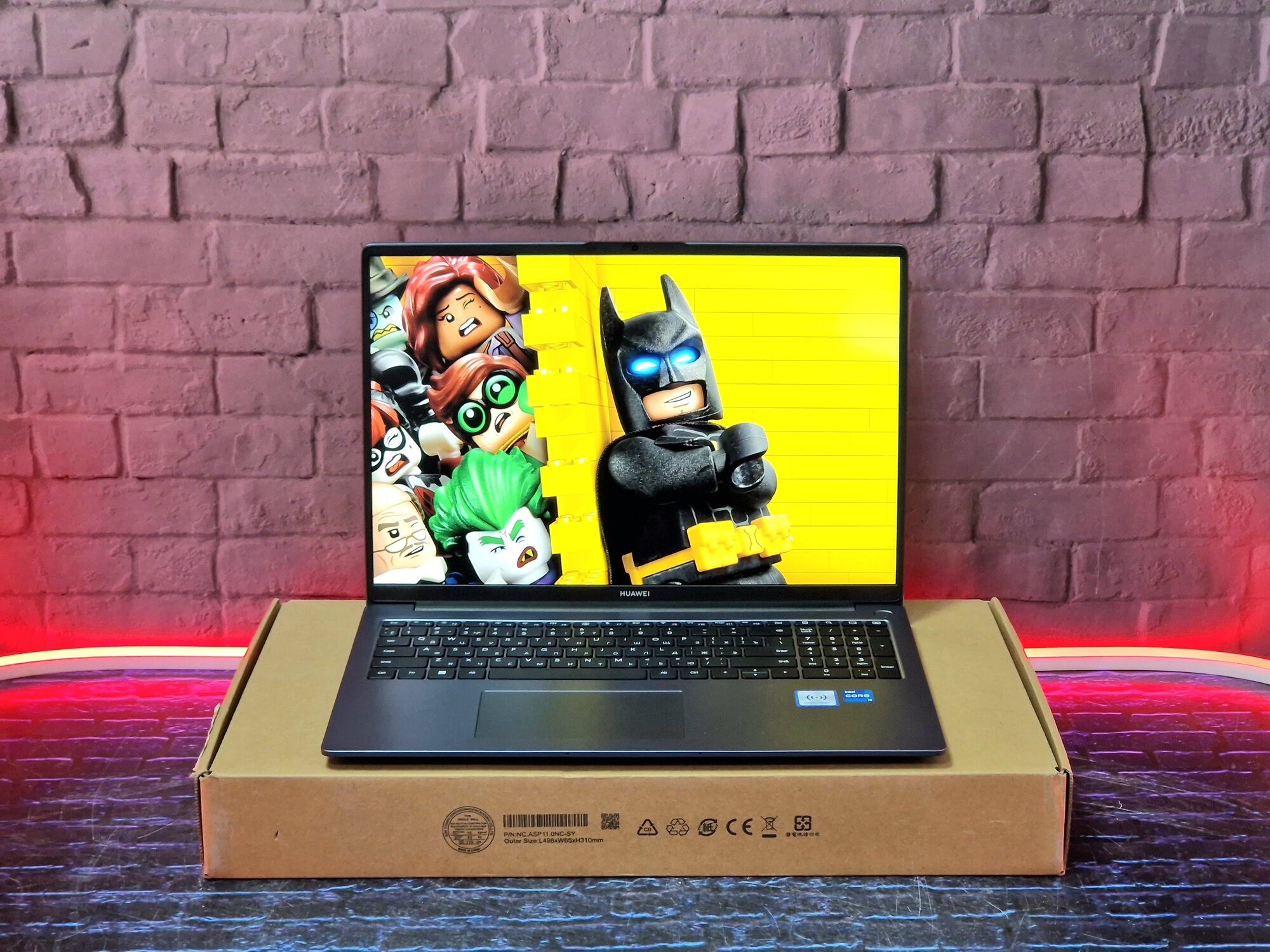 16" Ноутбук Huawei Matebook D16 MCLG-X, IPS FHD, Core i5 13420H, 16 ГБ, SSD 512 ГБ, Intel UHD Graphics, Win11Home, серый