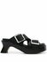 Мюли Loewe Ease 70, размер 35, black/black