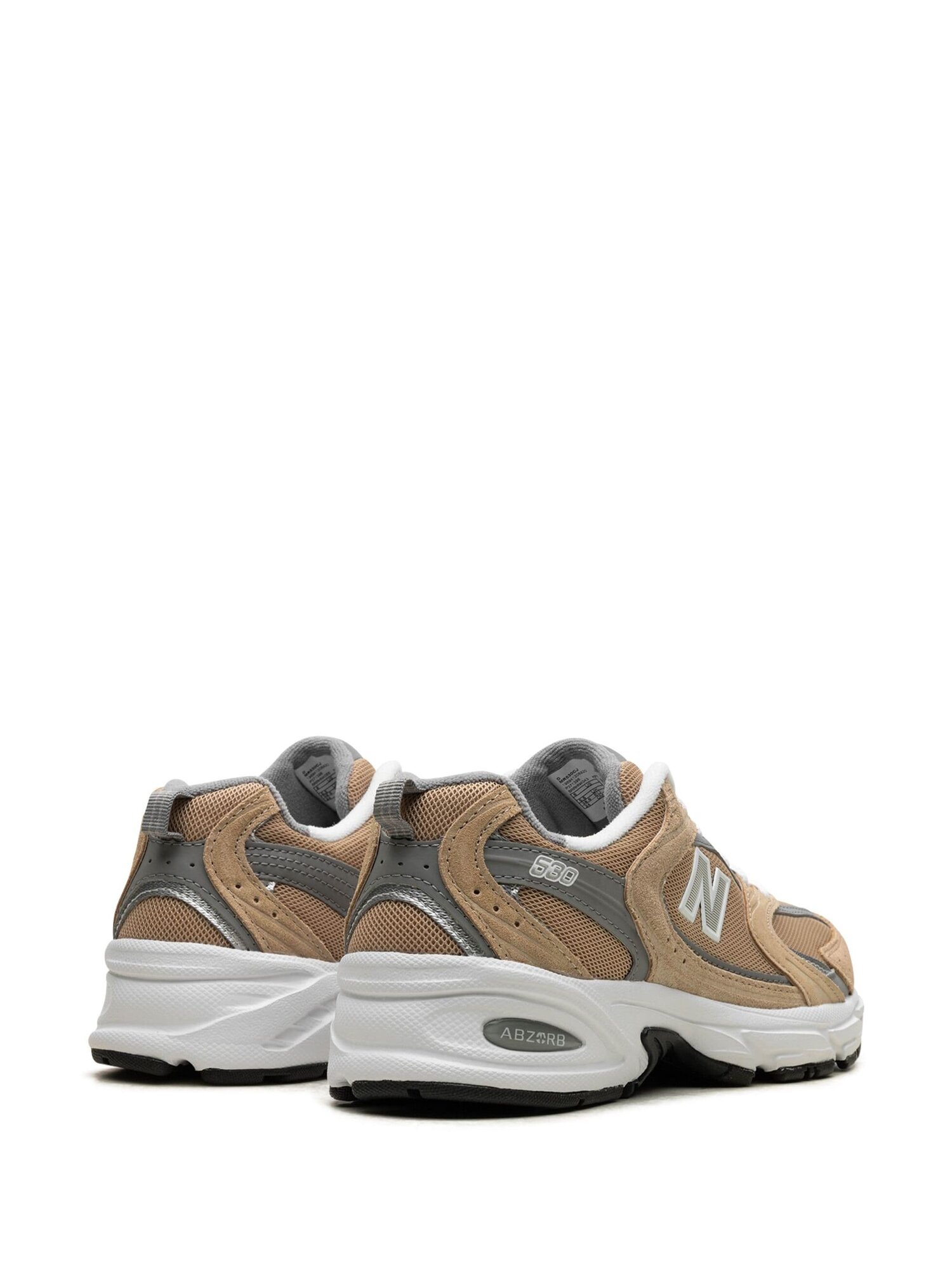 Кроссовки New Balance 37 Low, размер 7 US, коричневый — фото 1