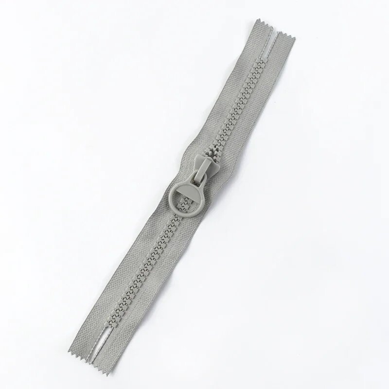 Meetee набор молний из смолы 20/25/30 см 2/5/10 шт Серый, 30cm, Gray, 2Pcs