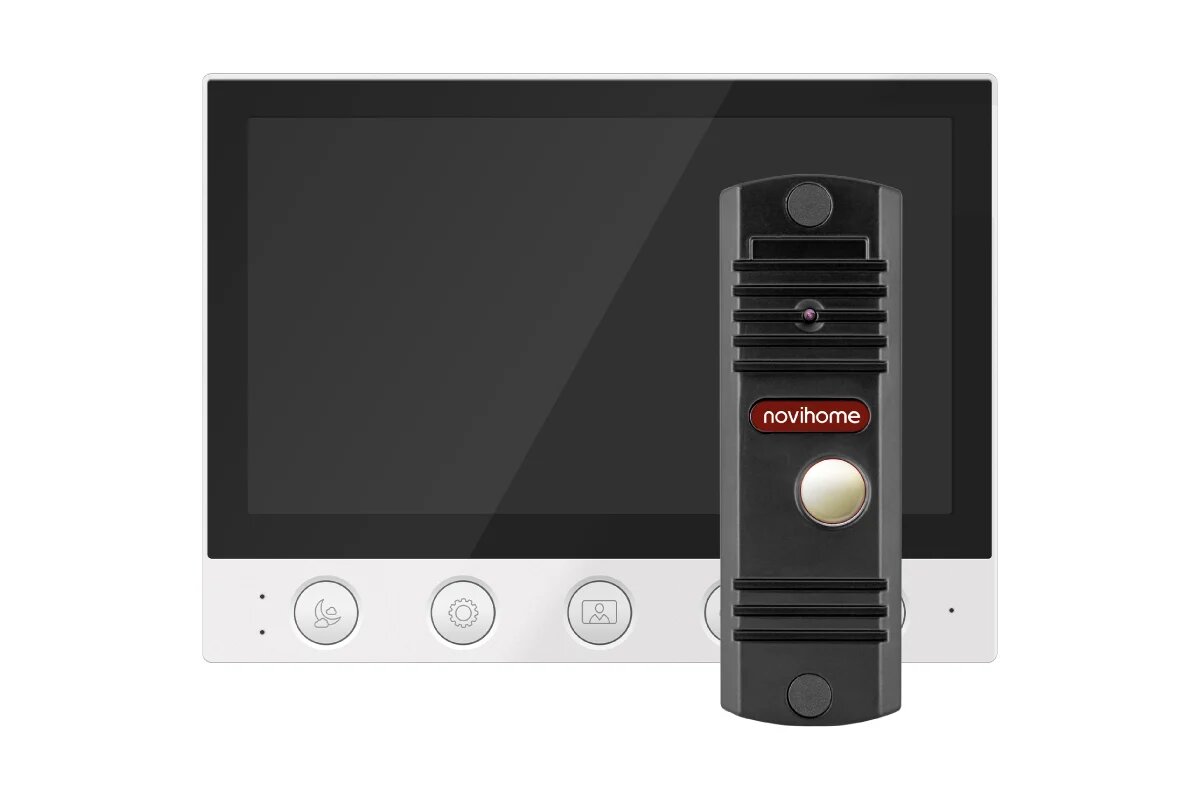 Комплект из 7' видеодомофона и вызывной панели Novihome SIMPLE 7 KIT