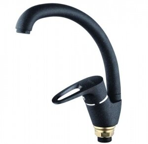 Смеситель кухонный G-Lauf 8G (высокий) черный