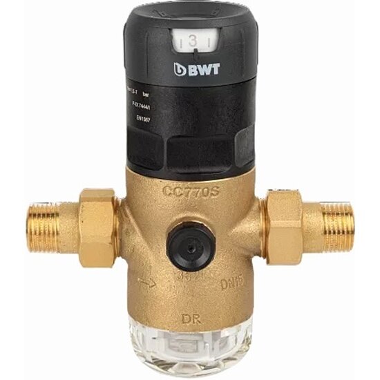 Редуктор давления Bwt D1 Eco 3/4' латунь, холодная вода