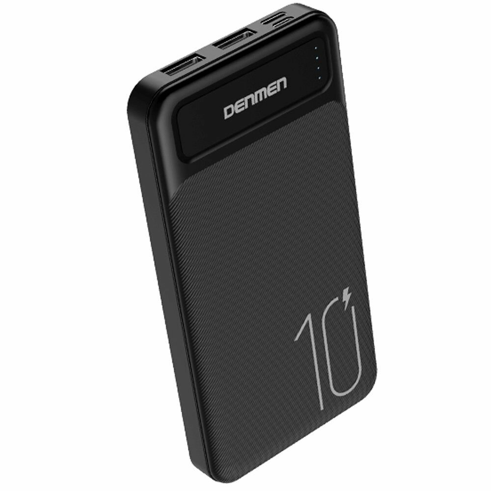 Внешний аккумулятор Denmen DP09 10000 mAh Black