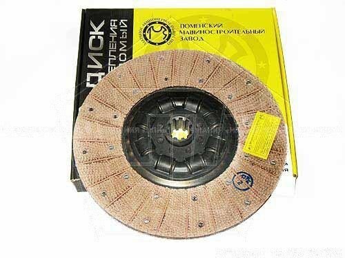 Диск сцепления ведомый для а/м газ 53, 3307, 66, паз усил. накл. машз-д тюмень (53-1601130-01ф)