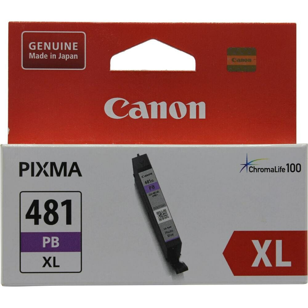 Картридж Canon CLI-481PB XL (2048C001), 4710 стр, светло-голубой