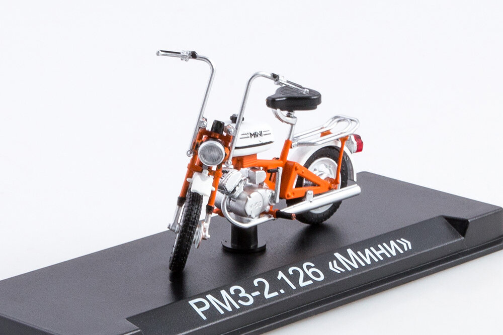 Модель коллекционная MODIMIO Riga РМЗ-2.126 «мини» (наши мотоциклы #58)