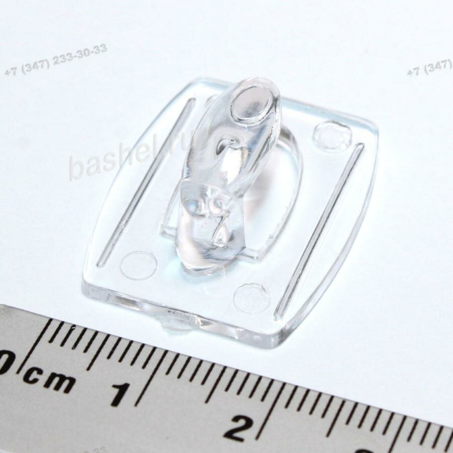 Площадка-крючок ARD-GV Clear, 27x20x10мм