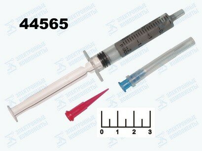 Паста паяльная для SMD 5гр безотмывочная G4A-SM833 шприц