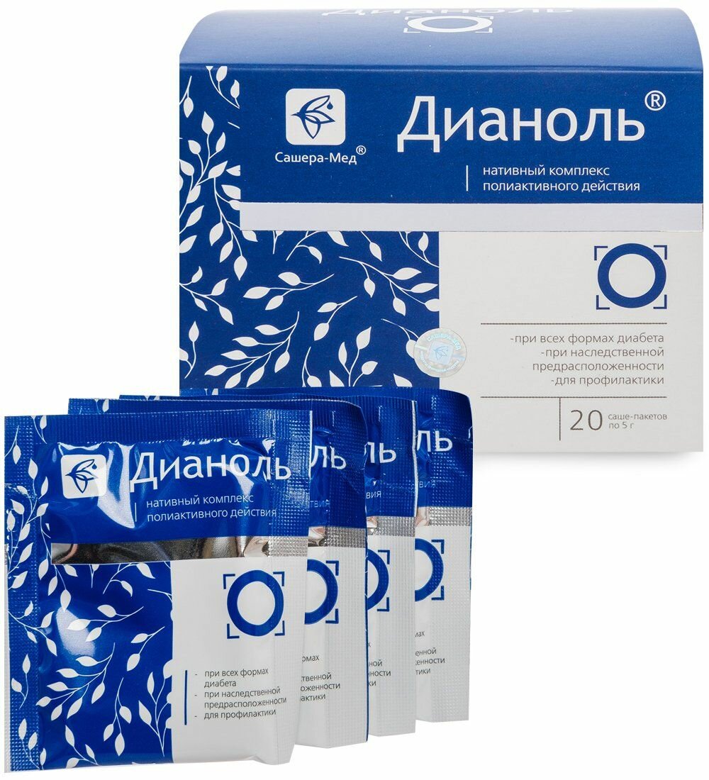 Дианоль Нативный комплекс полиактивного действия, №20*5 г A2134572