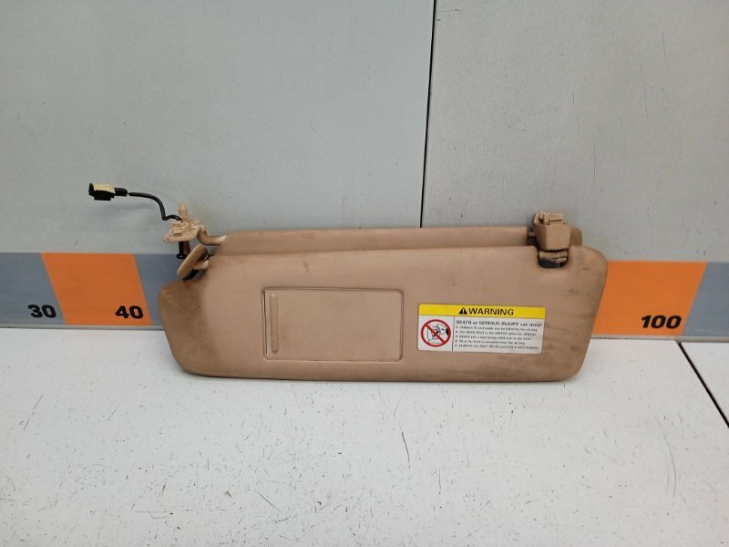 Б/У Фольксваген Туарег Козырек солнцезащитный Volkswagen Touareg 7LA, 7L6, 7L7 Лев. 224354 VAG арт. 7L6857551S