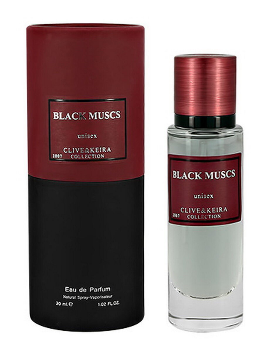 Туалетная вода унисекс Clive&Keira W+M 2007 BLACK MUSCS, 30 мл.