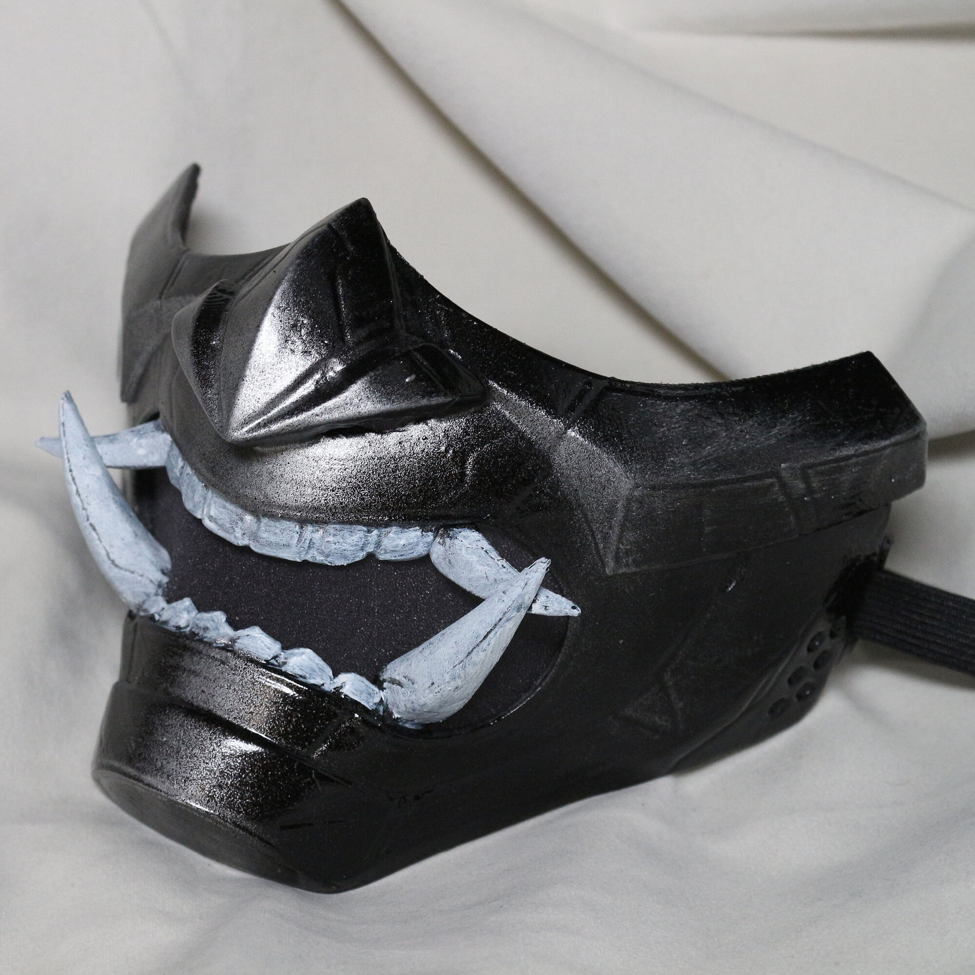 Полумаска Cyberpunk 2077 Arasaka Киберпанк Арасака DarkArtEgo