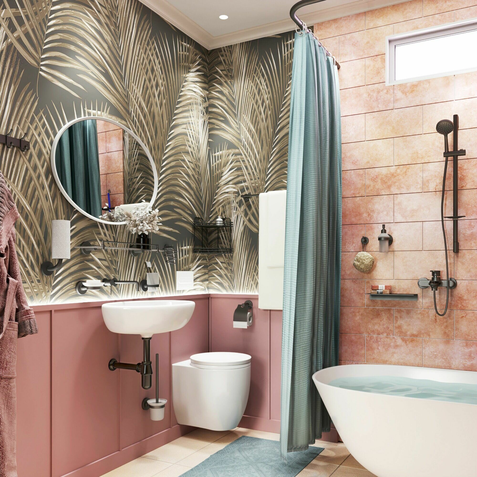 Держатель для туалетной бумаги Black