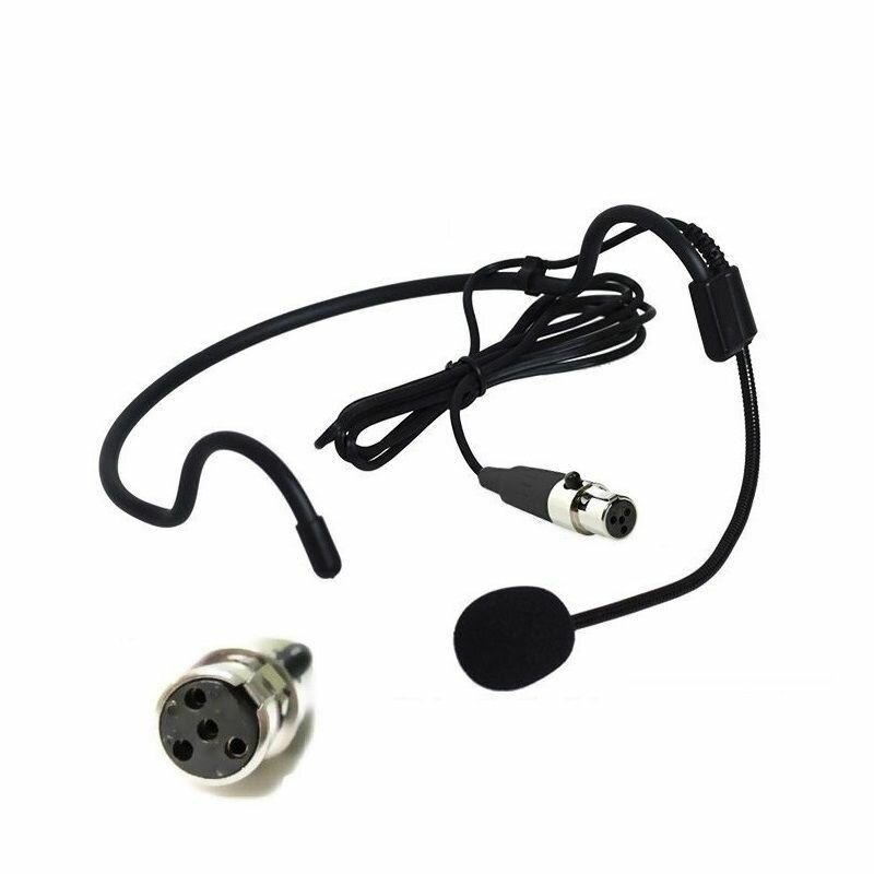 Конденсатор головной микрофон Для Shure ULXD1 цифровой поясной передатчик, Mini 4 Pins xlr