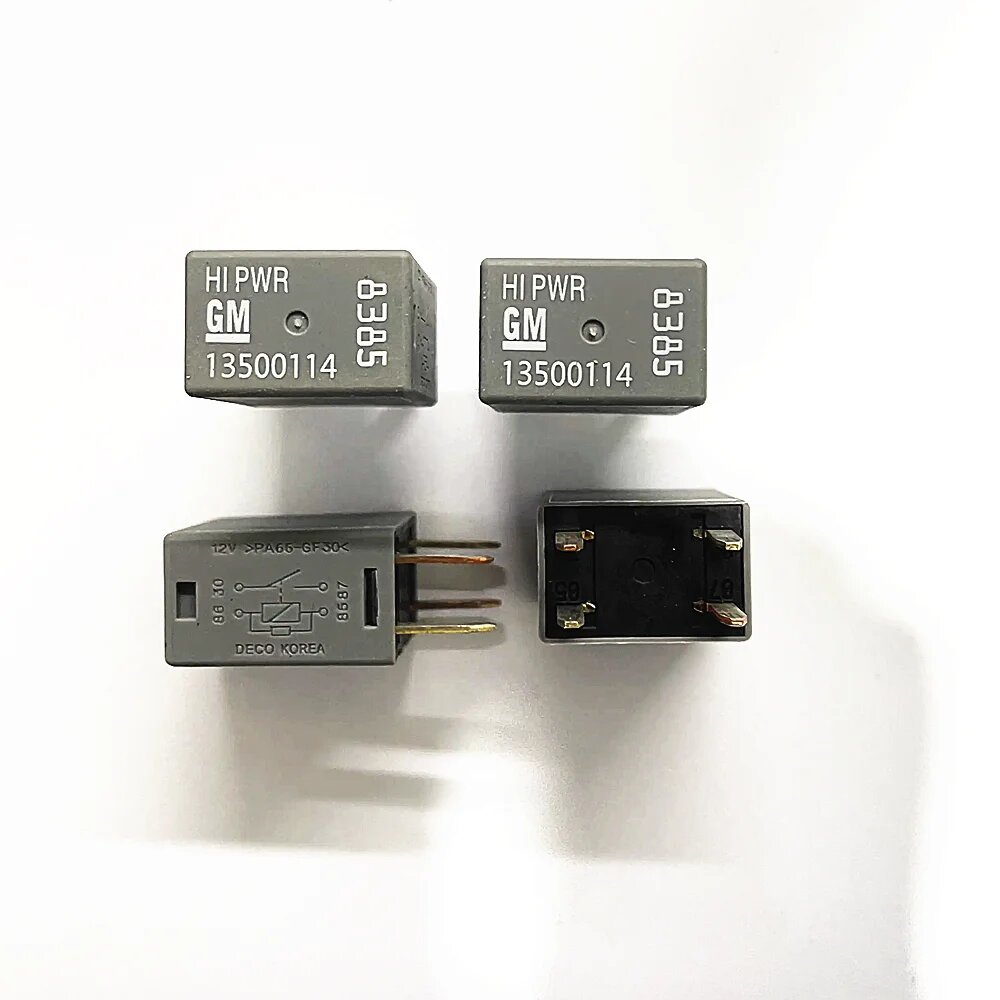 1 шт./лот, 100% оригинальное реле: GM 13500114 4-контактное автомобильное реле GM 13500114 4-контактный (совершенно новый)