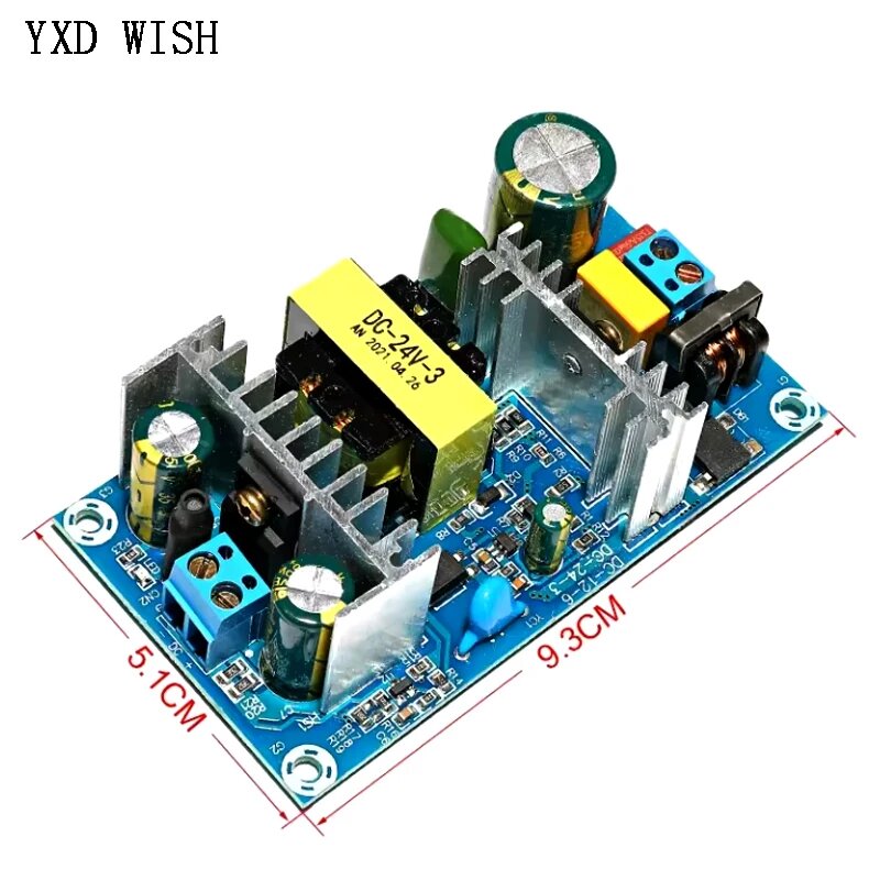 Импульсный источник питания AC-DC 72W 24V 3A