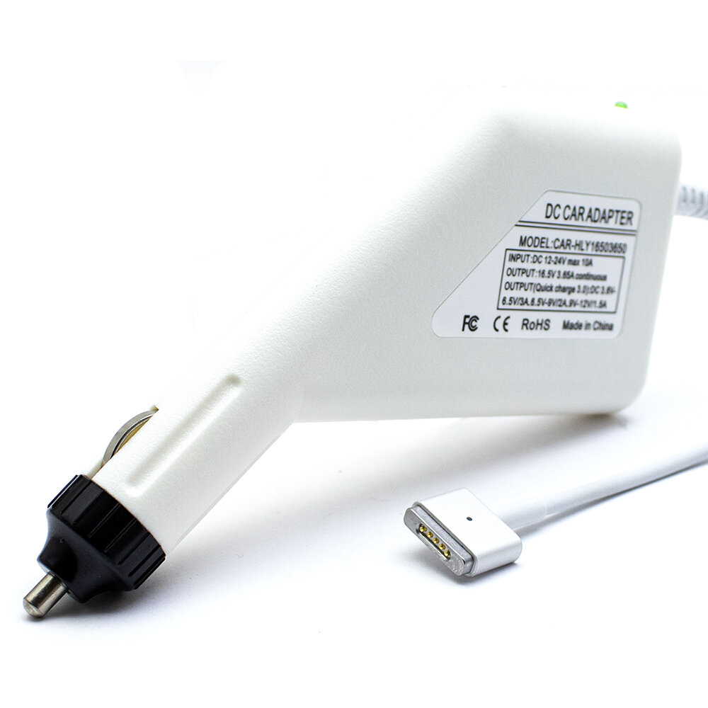 Автомобильная зарядка для ноутбука Apple Macbook 16.5V 3.65A 60W Magsafe2