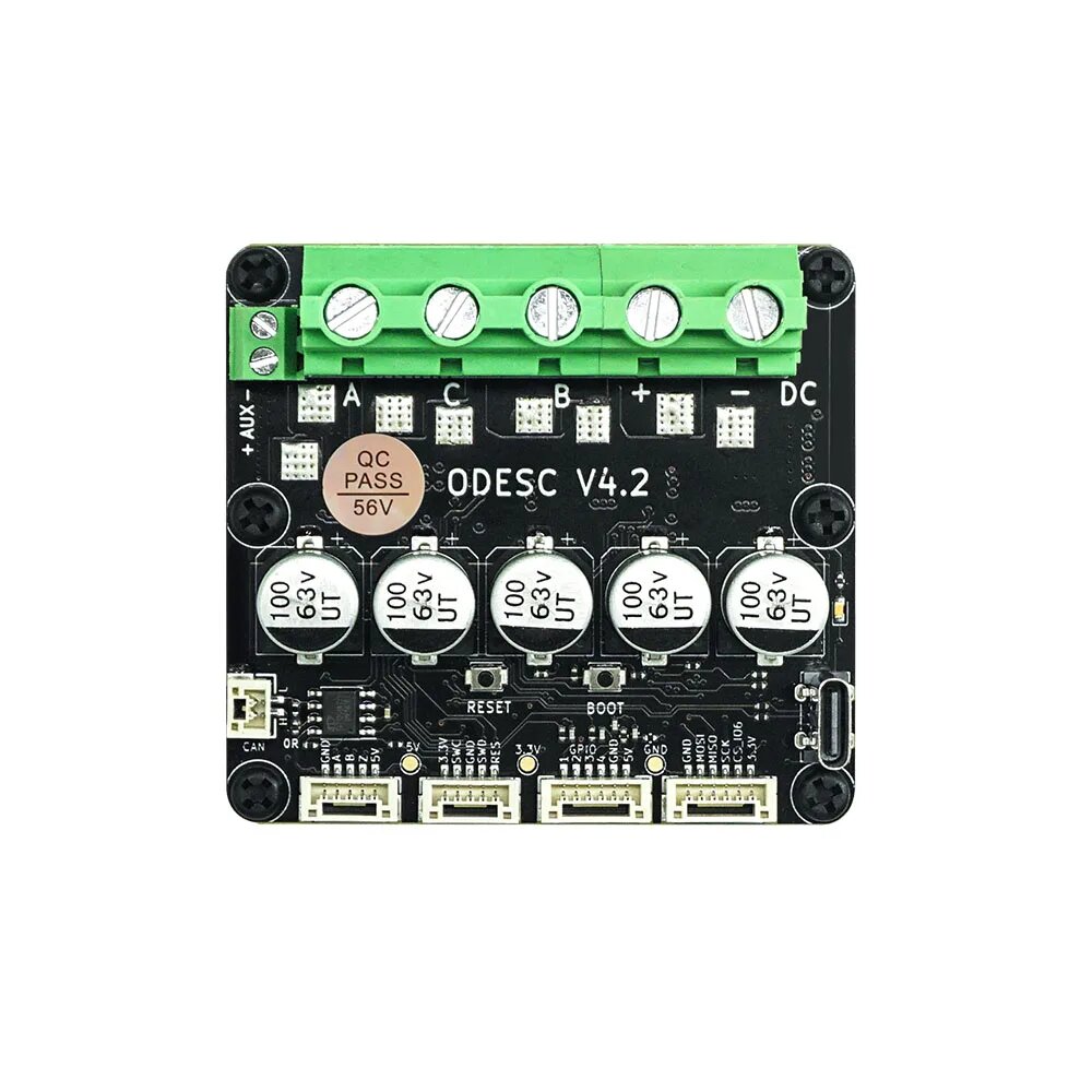 ODESC V4.2 BLDC Контроллер бесщеточного двигателя 4.2 Single Dirve 56V