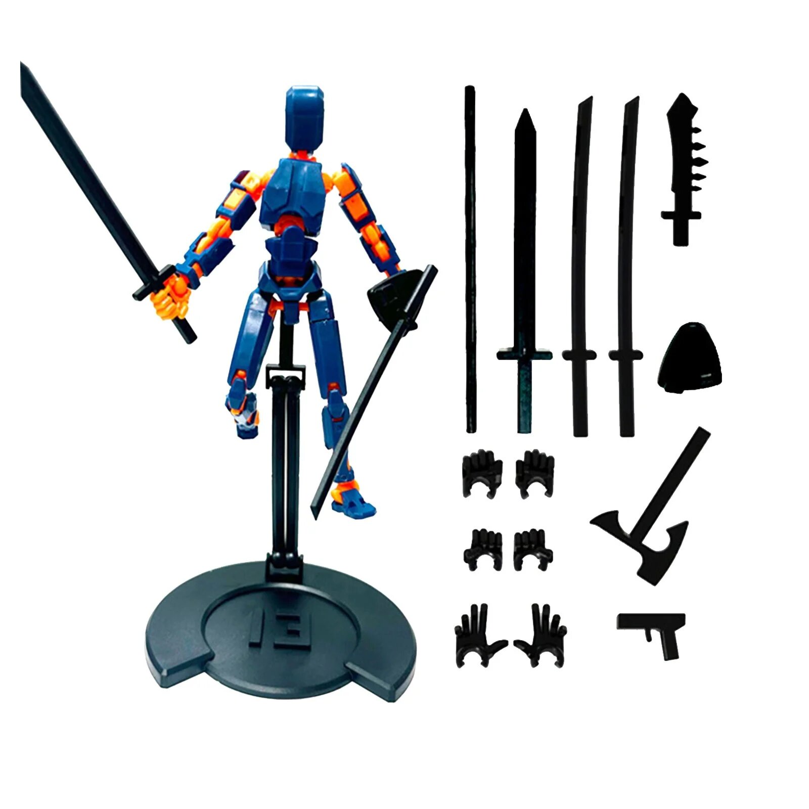 Фигурки Titan T13, робот-манекен Lucky, аниме-фигурки, 2024 г. Новые игрушки-фиджет для мальчиков, сенсорные игрушки для