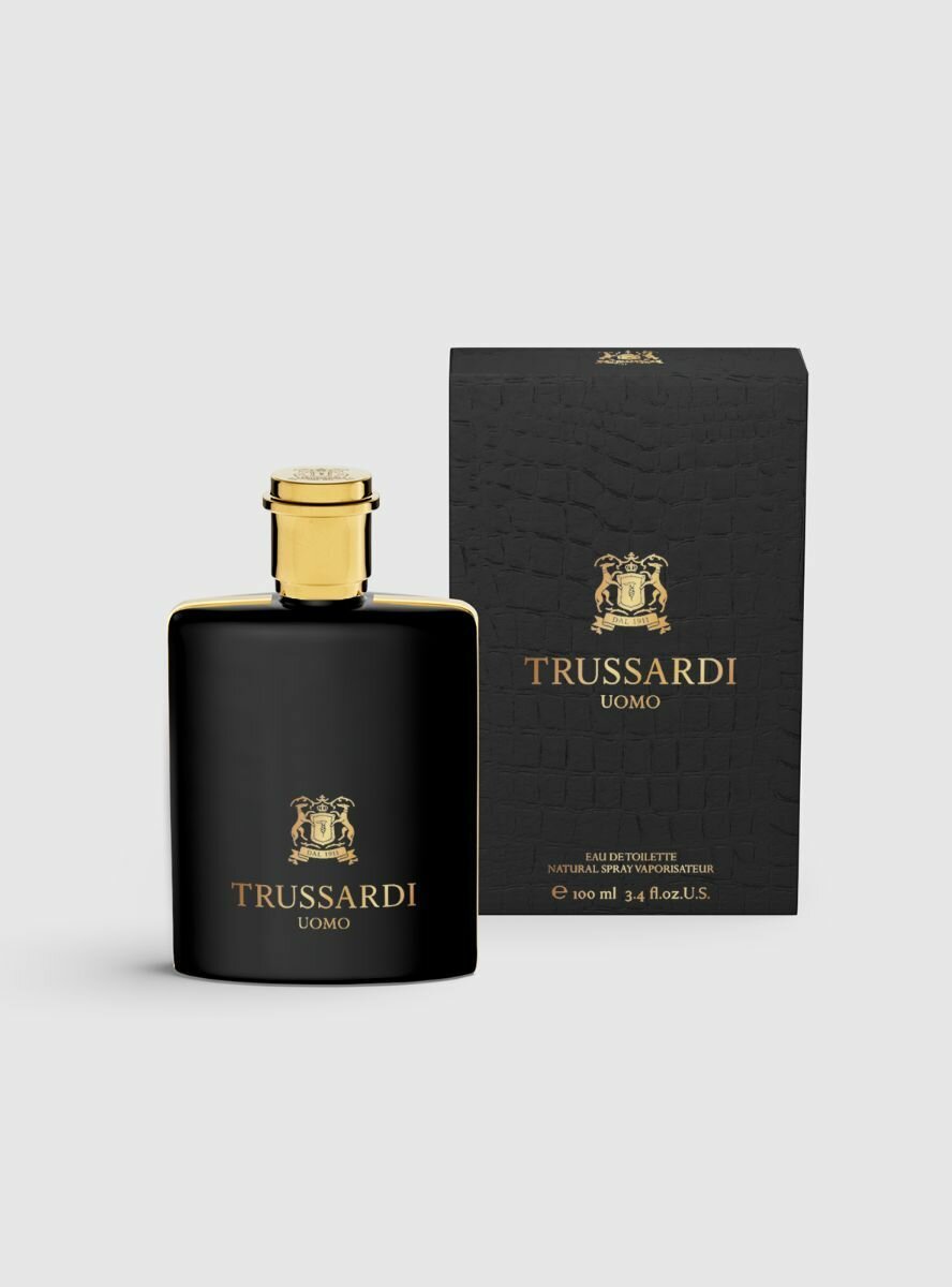 TRUSSARDI UOMO men туалетная вода мужская 100 мл / Духи мужские Труссарди уомо парфюм италия
