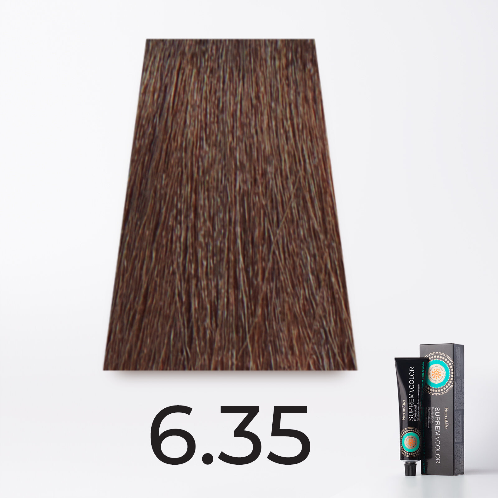FarmaVita Краситель Suprema Color 6.35 Темный блондин шоколадный, 60 мл