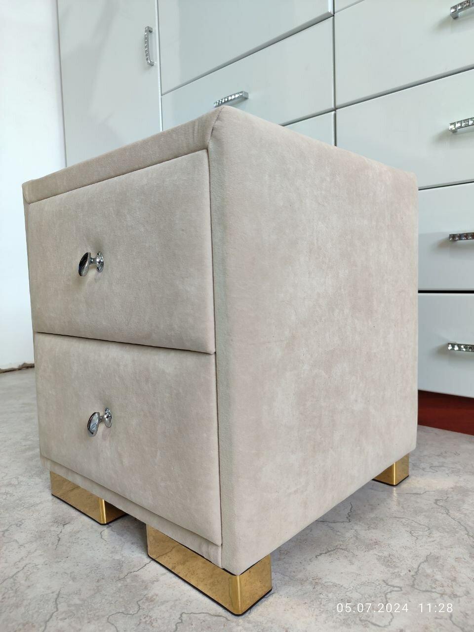 Ножки для мебели Пластиковые Золото