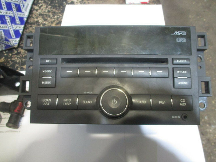 Магнитола Шевроле Авео Т250 - штатная 2-х диновая 96806798, 5B. 96989873, 95961414, AGC-7110TA