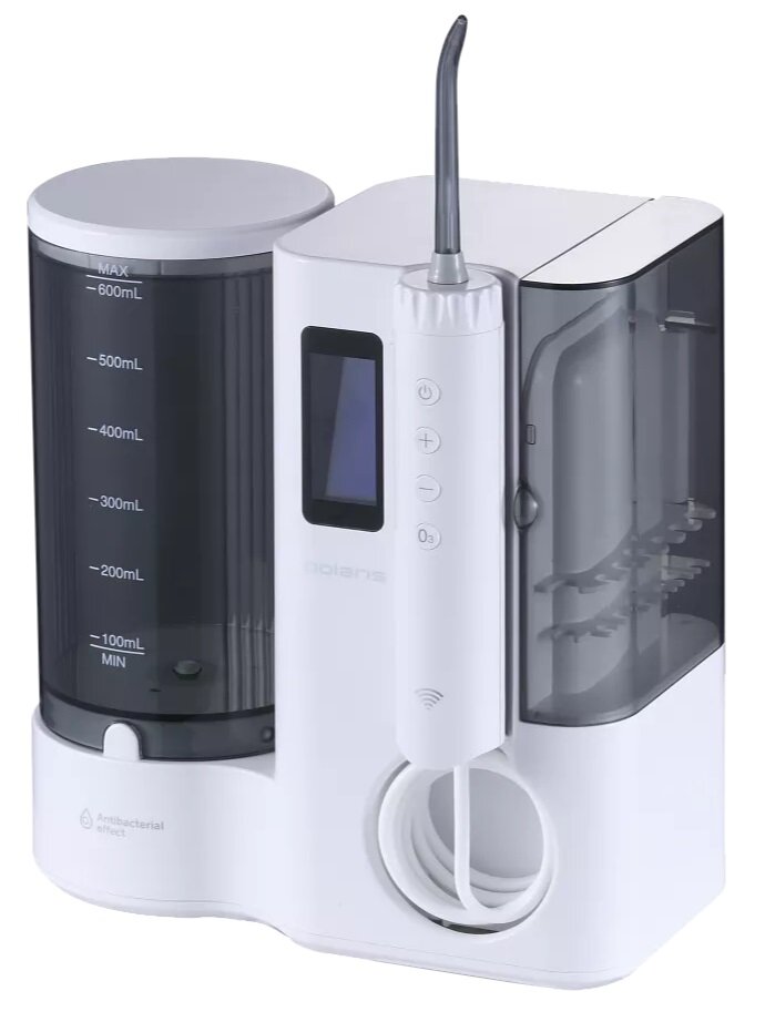 Ирригатор Polaris PWF 2005 Wi-Fi IQ Home, белый, 10 режимов.