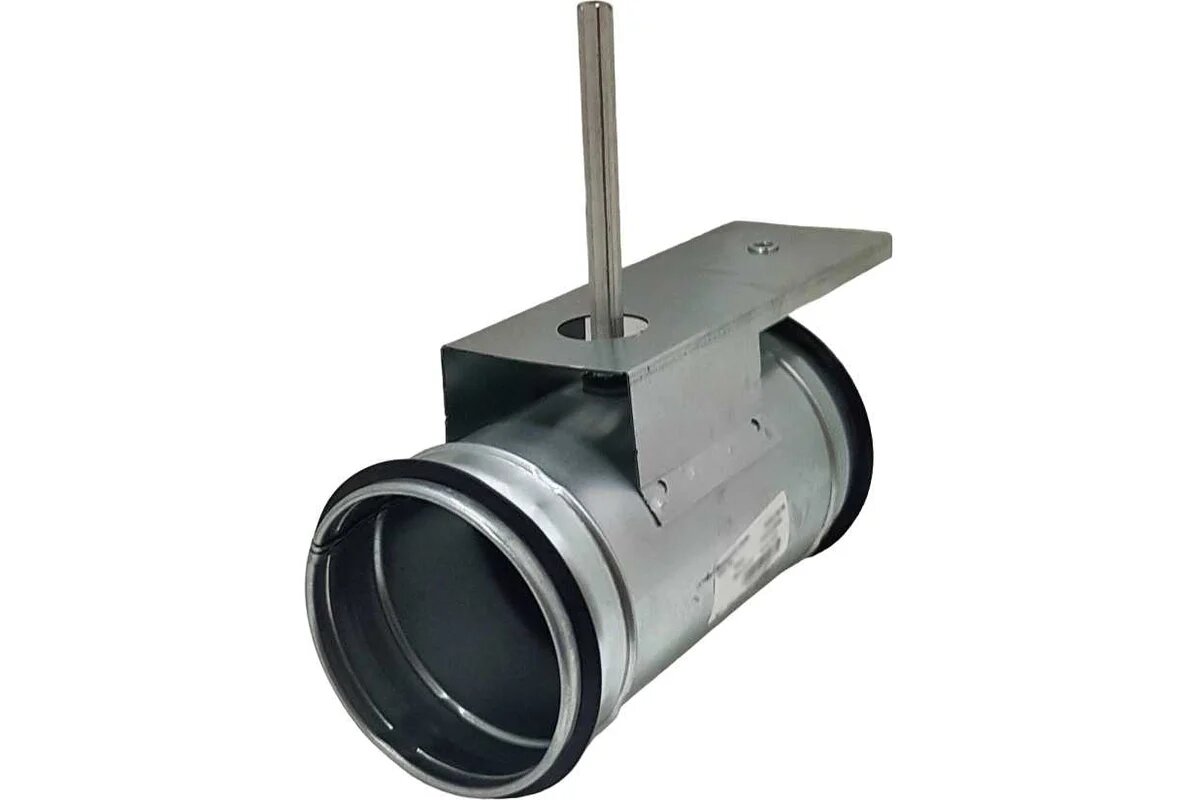 TECHNO TKD-100 Регулирующая заслонка круглая с площадкой под привод диам. 100мм 550100