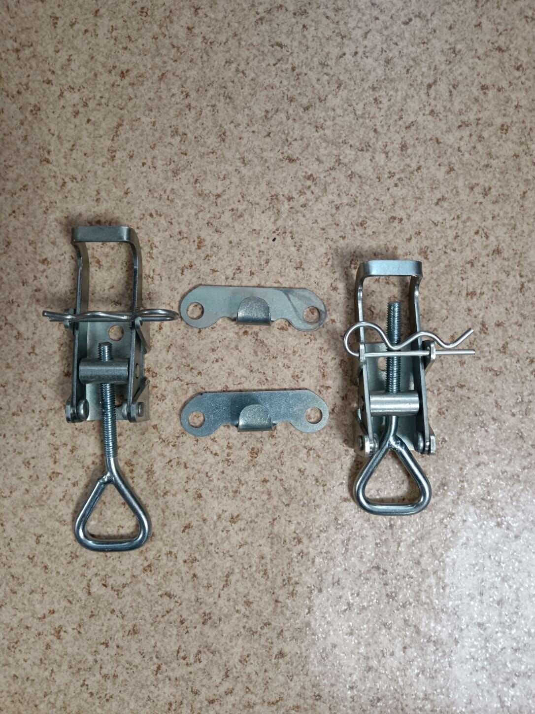 Замок самосвальный регулируемый натяжной для прицепа самосвала 2 комплекта