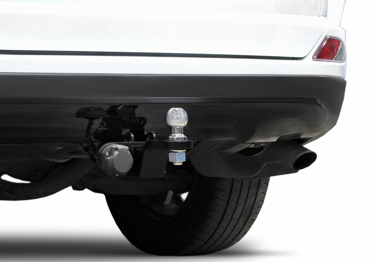 Фаркоп под квадрат c электрикой Smart для Toyota RAV4 CA40 2012-2019, шар E, 1200/75 кг, F.5711.002