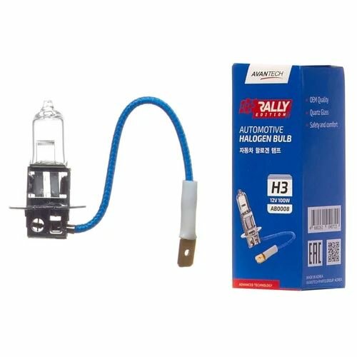 Лампа головного света Avantech H3 12V 100W Avantech AB0008